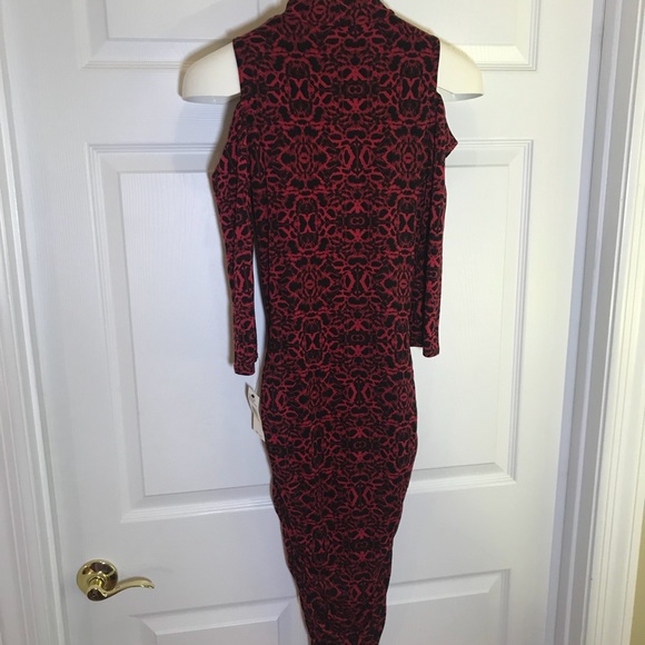 Jessica Simpson | Dresses | Jessica Simpson Mock Neck Cold Shoulder ...